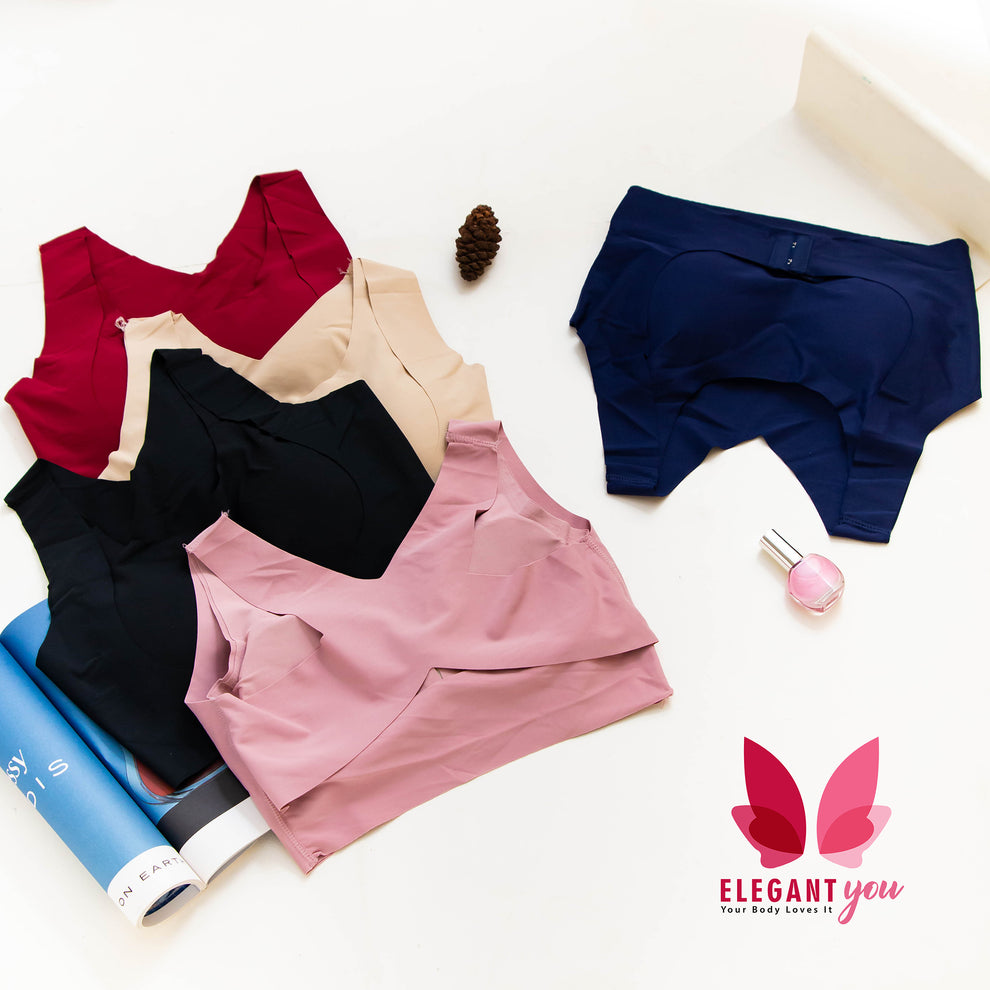 (34-42)Women Plain Seamless Cross Posture Correction Back Straighter B ...