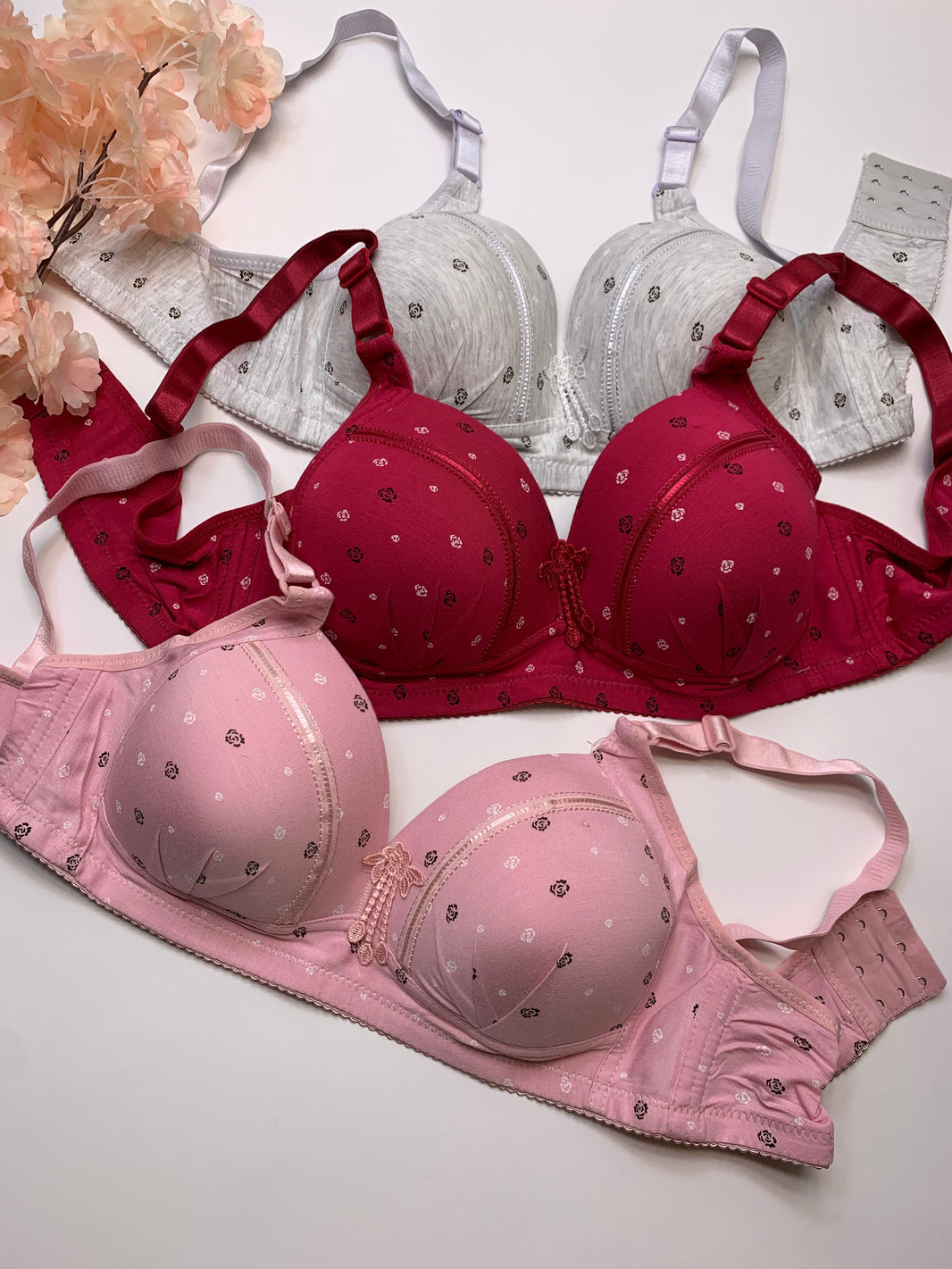 Cotton & Net Bra – Elegant You Shop